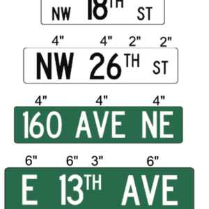 Street Name Signs - Traffic Safety Supply Company