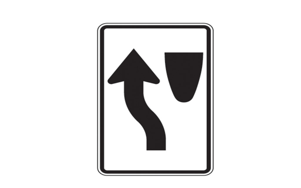 Keep Left Sign R4-8 - Traffic Safety Supply Company