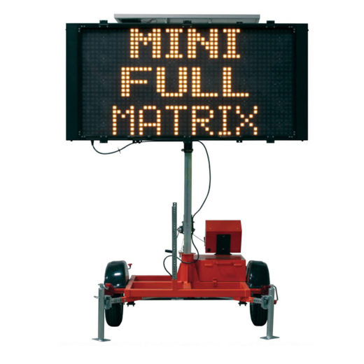 Truck-Mount VMS Full-Matrix Variable Message Sign - Traffic Safety Supply Company