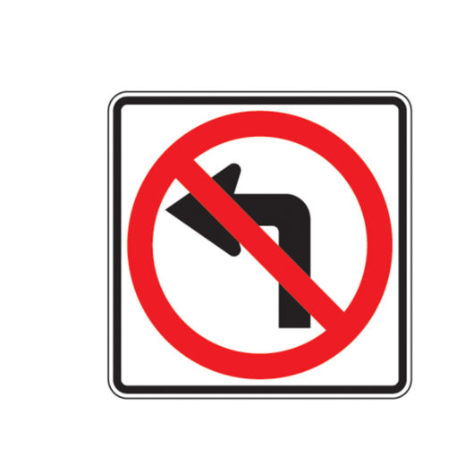 U Turn Yield to Right Turn Sign R10-16 - Traffic Safety Supply Company