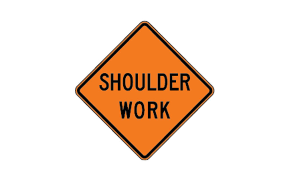 Shoulder Work Sign W21-5 - Traffic Safety Supply Company