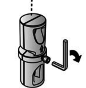 Snap'N Safe In-Ground Coupler for Round Posts - Traffic Safety Supply ...