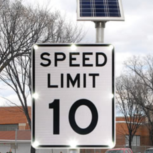LED Speed Limit BlinkerSign - R2-1 - Traffic Safety Supply Company