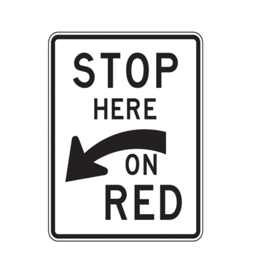 Stop Here for Pedestrians Sign R1-5c - Traffic Safety Supply Company