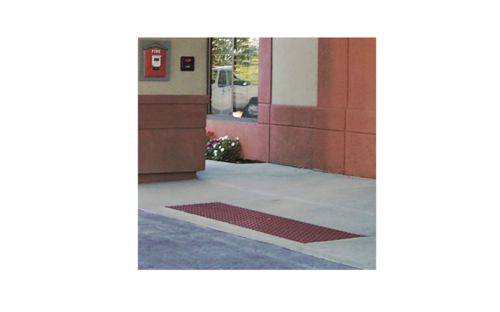 Cast-in-Place ADA Mats - Traffic Safety Supply Company