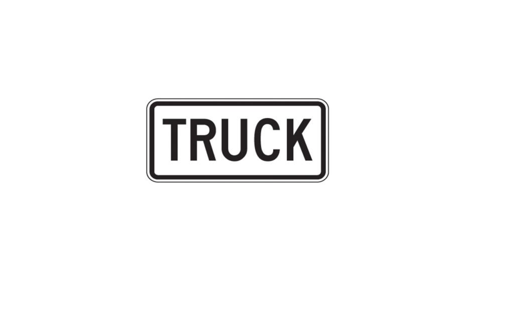 Truck Route Directional Sign M4-4 - Traffic Safety Supply Company