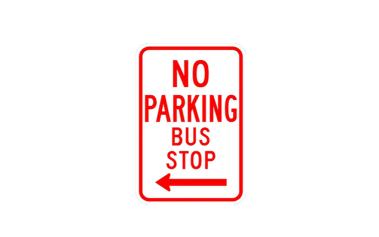 No Parking Bus Stop R7-7 - Traffic Safety Supply Company