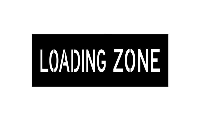 Loading Zone Stencil - Traffic Safety Supply Company