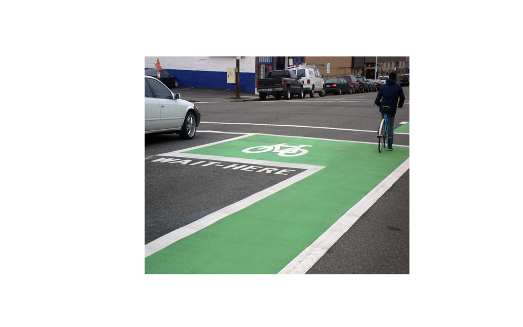 Bike Box Thermoplastic Premark - Traffic Safety Supply Company