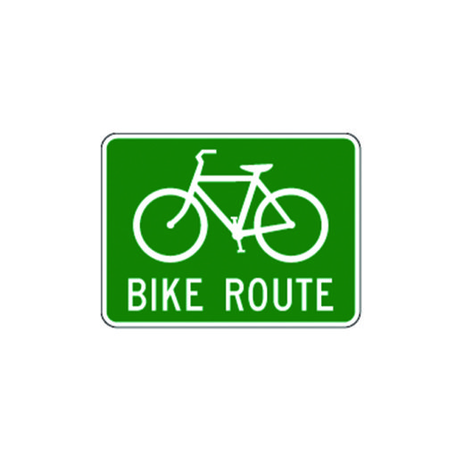 Bike Route Guide Sign D11-1 - Traffic Safety Supply Company