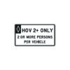 HOV Definition (Overhead) Sign R3-13 - Traffic Safety Supply Company