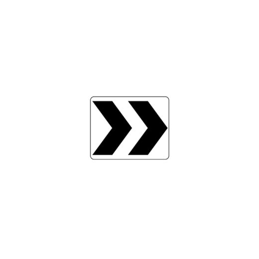 RoundAbout Directional Chevrons R6-4 - Traffic Safety Supply Company