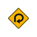 270-Degree Loop Sign W1-15 - Traffic Safety Supply Company