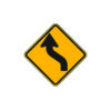 Left Winding Road Sign W1-4L - Traffic Safety Supply Company