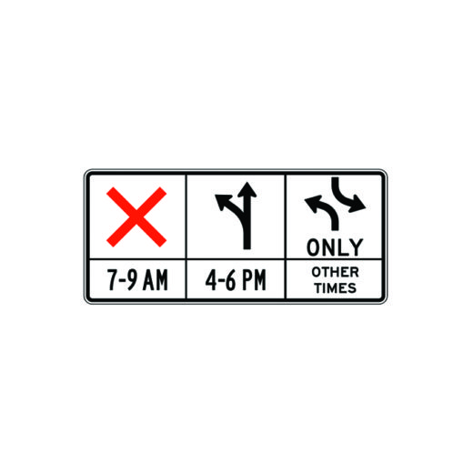 Reversible Lane Control R3-9e - Traffic Safety Supply Company