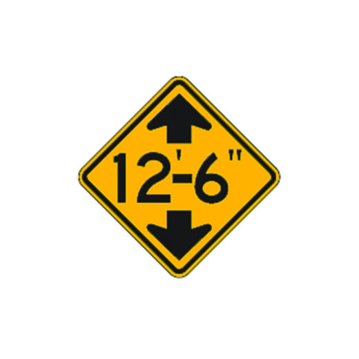 Low Clearance Sign W12-2 - Traffic Safety Supply Company
