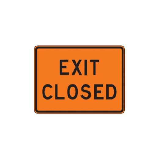 Exit Closed Sign E5-2a - Traffic Safety Supply Company