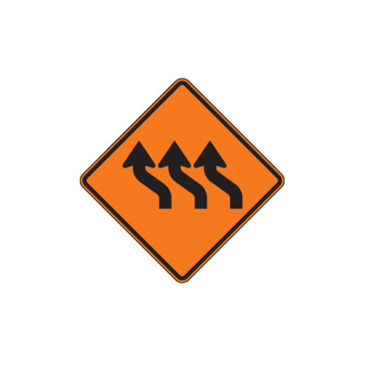 Reverse Curve Left or Right Sign W1-4c - Traffic Safety Supply Company