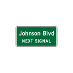 Destination Sign D3-2 - Traffic Safety Supply Company