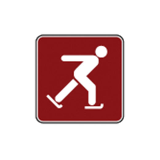 Ice Skating Sign RS-050 - Traffic Safety Supply Company