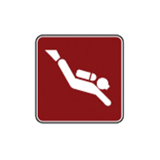 Scuba Diving Sign RS-060 - Traffic Safety Supply Company