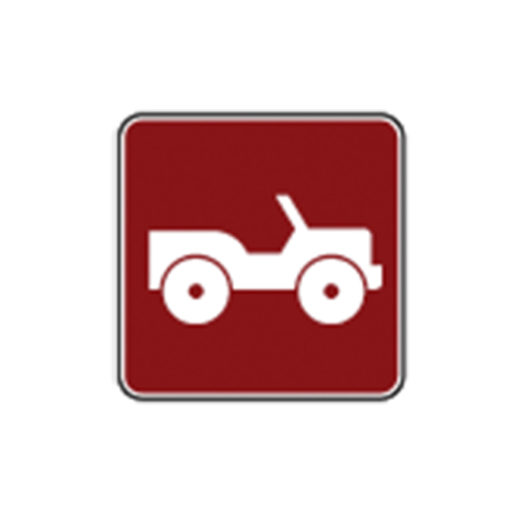 Off-Road Vehicle Sign RS-067 - Traffic Safety Supply Company
