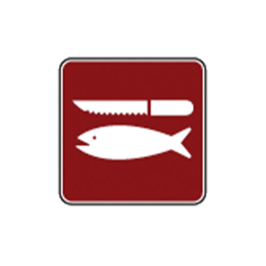 Fish Cleaning Sign RS-093 - Traffic Safety Supply Company