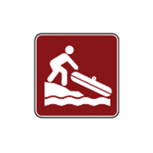 Hand Launch, Small Boat Launch Sign RS-117 - Traffic Safety Supply Company