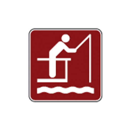 Fishing Pier Sign RS-119 - Traffic Safety Supply Company