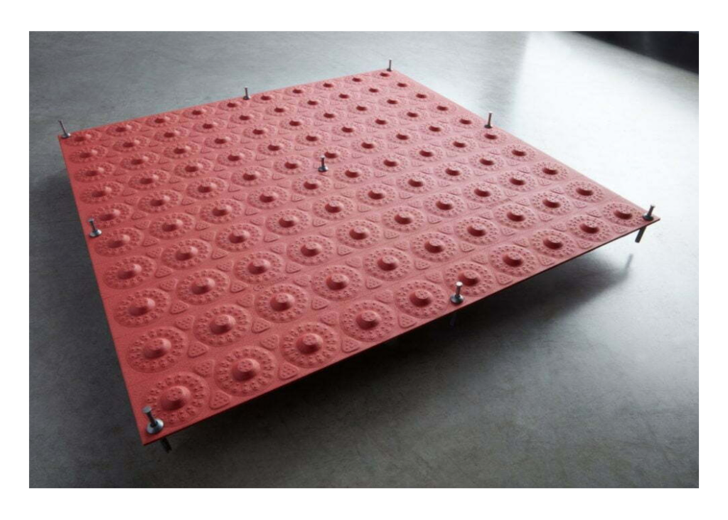 Galvanized Steel ADA Detectable Warning Tile - Traffic Safety Supply ...