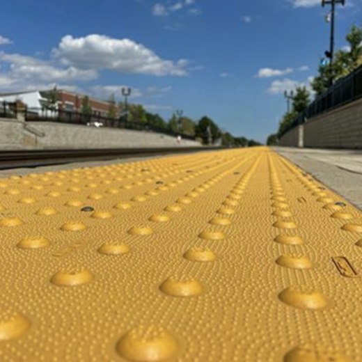 Polymer Wet-Set ADA Detectable Warning Tile - Traffic Safety Supply Company