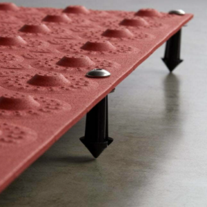 Galvanized Steel ADA Detectable Warning Tile - Traffic Safety Supply ...