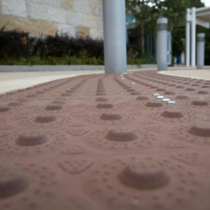 Galvanized Steel ADA Detectable Warning Tile - Traffic Safety Supply ...